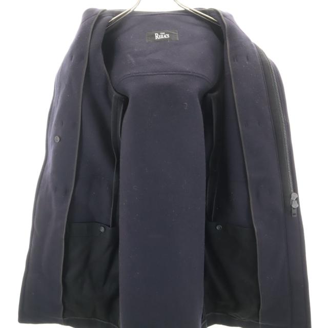 ザリラクス 日本製 メルトン ダッフルコート 36 濃紺 THE RERACS