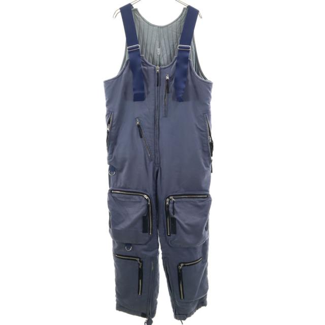 オールド ワーク オーバーオール グレー系 OLD 中綿入り メンズ