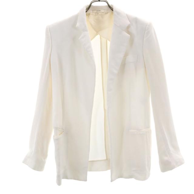 セリーヌ 長袖 テーラードジャケット 38 ホワイト系 CELINE レディース
