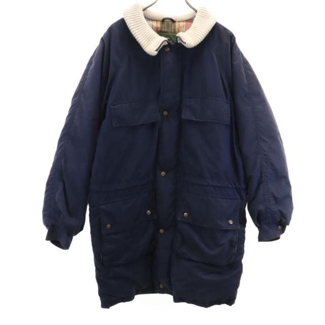 バラクータ 90s オールド ダウンコート L ネイビー BARACUTA GREEN LABEL メンズ