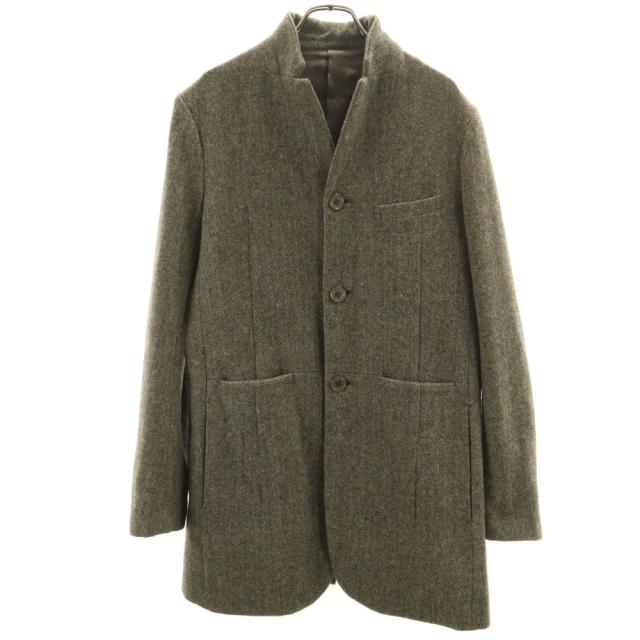 アンダーカバイズム 日本製 ウールブレンド テーラードジャケット 2 ベージュ UNDERCOVERISM メンズ