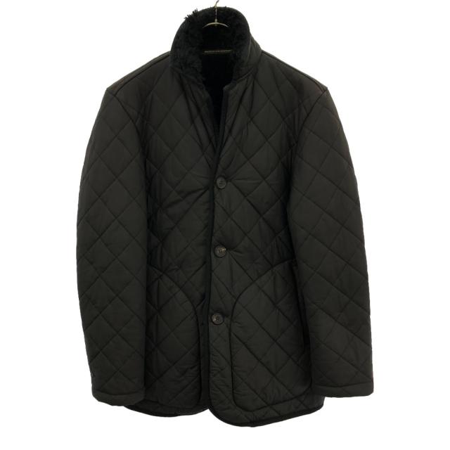 マッキントッシュスコットランド 英国製 キルティングジャケット 38 ブラック MACKINTOSH SCOTLAND 裏ボア レディース