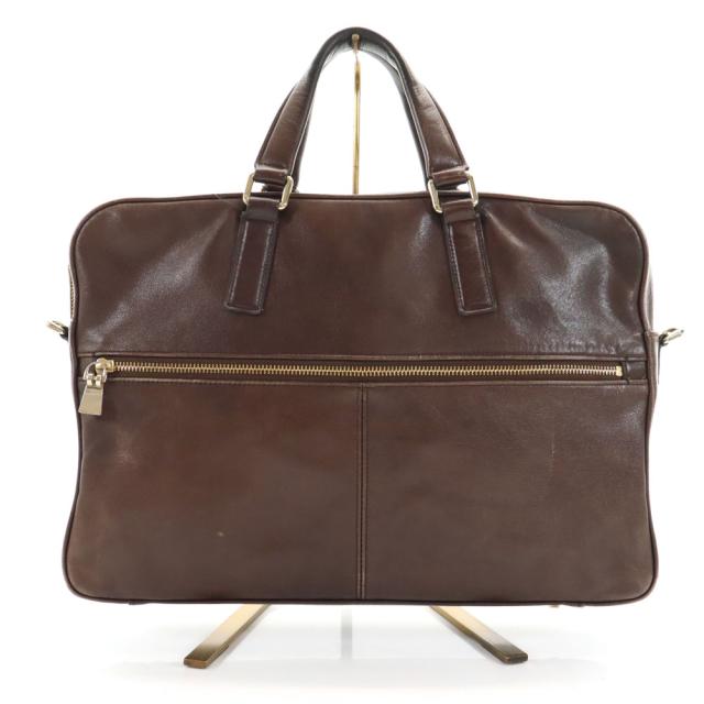 アニアリ 日本製 レザー ブリーフケース ブラウン aniary ビジネスバッグ メンズ