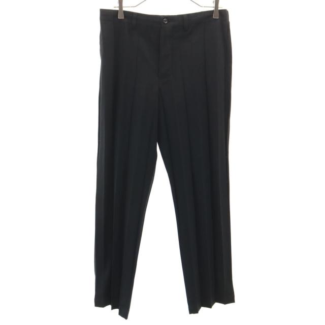 イッセイミヤケ 90s 日本製 オールド ボタンフライ プリーツ スラックスパンツ L ブラック ISSEY MIYAKE メンズ