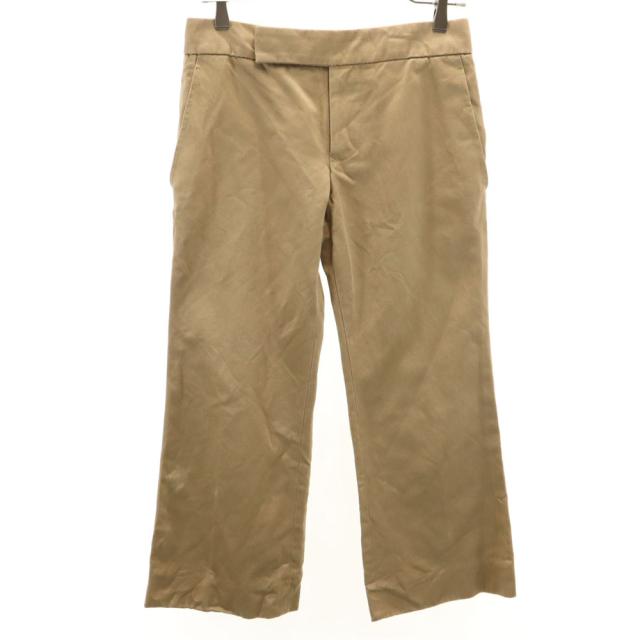 マルニ イタリア製 クロップドパンツ 38 ベージュ MARNI レディース