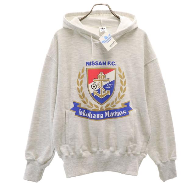 アディダスオリジナルス 80s デサント製 ヴィンテージ 横浜マリナーズ 長袖 スウェットパーカー adidas Originals レディース