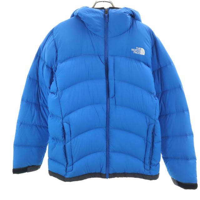 ノースフェイス ダウンジャケット M ブルー系 THE NORTH FACE アウトドア ND91630Z メンズ