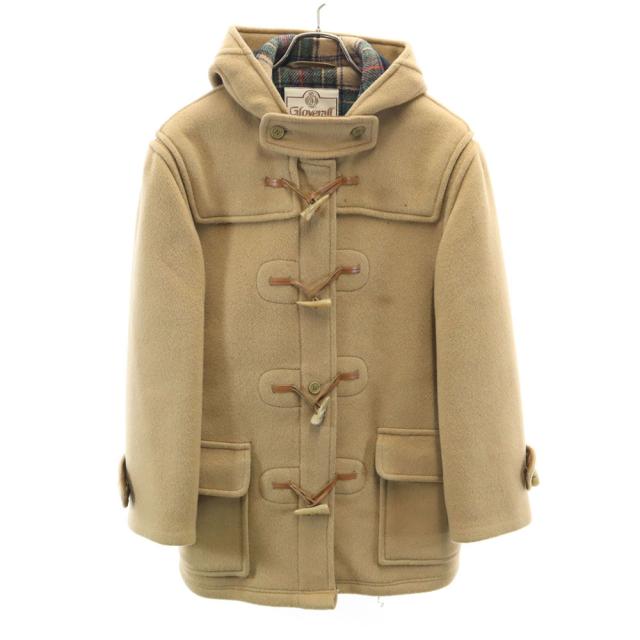 Gloverall グローバーオール 80s 90s オールド 英国製 ウールブレンド ダッフルコート 46 ベージュ レディース