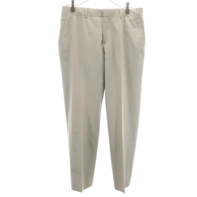 HERMES エルメス イタリア製 コットンパンツ グレー メンズ