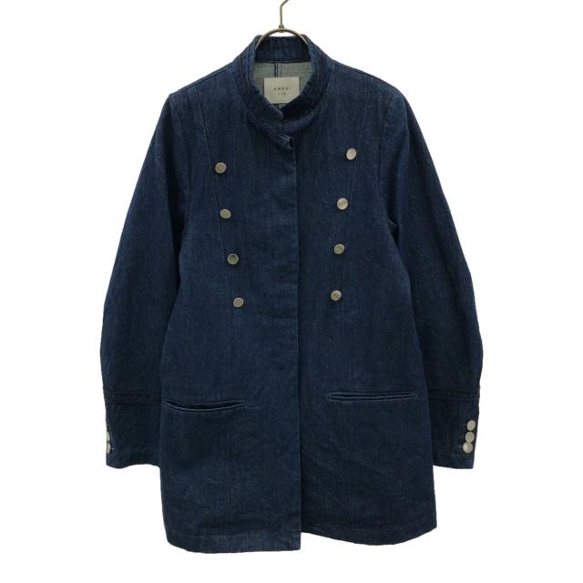 未使用 AMERI UNDRESSED アメリ スタンドカラー デニムジャケット F タグ付き レディース