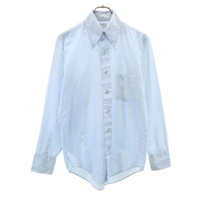 TOWNCRAFT タウンクラフト 70s ヴィンテージ PENN PREST 長袖 ボタンダウンシャツ 14 1/2 33 ライトブルー Penneys メンズ