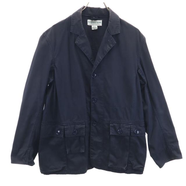 SASAFRAS ササフラス 日本製 ガーデナー テーラードジャケット M ブラック メンズ
