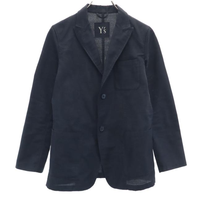 Y’s ワイズ 80s 日本製 ヴィンテージ テーラードジャケット ブラック アンコン レディース