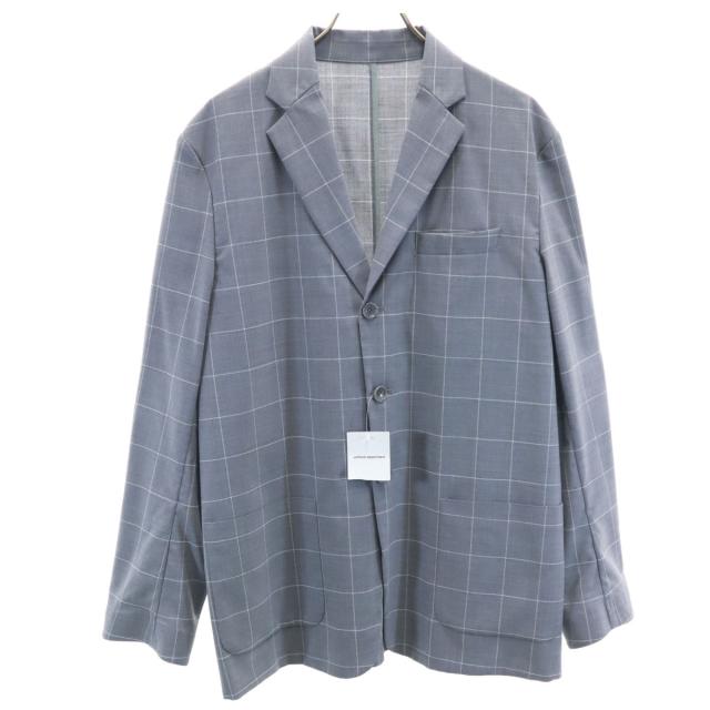 未使用 uniform experiment ユニフォームエクスペリメント 20SS ウィンドウペンチェック 3B テーラードジャケット ポケッタブル メンズ