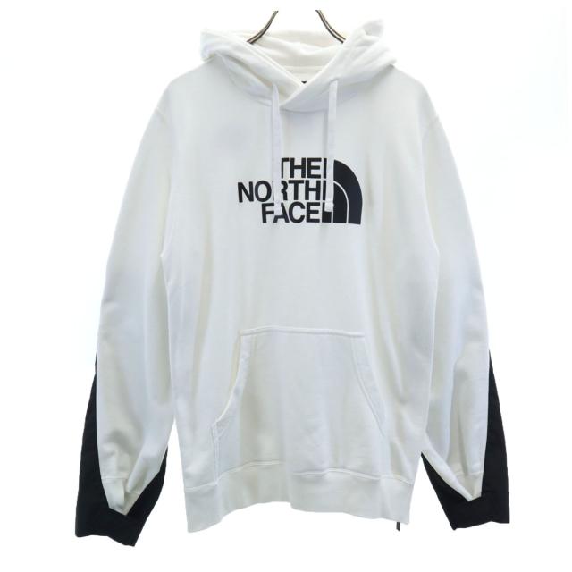 THE NORTH FACE ノースフェイス サカイ コラボ 長袖 スウェットパーカー XL ホワイト x sacai アウトドア NT6175SA メンズ