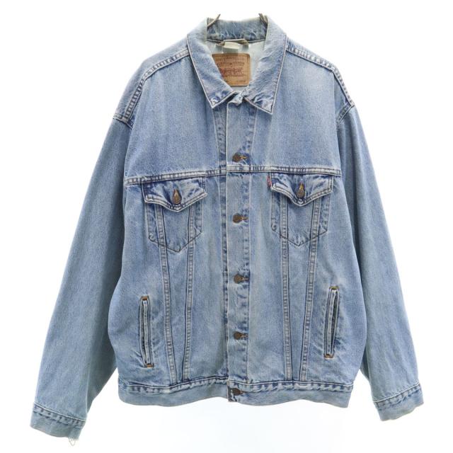 Levi’s リーバイス 90s 70507-0389 オールド デニムジャケット XL ウォッシュブルー ジージャン トラッカー メンズ
