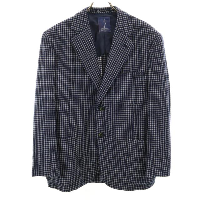 GIVENCHY GENTLEMAN ジバンシー ジェントルマン 90s オールド テーラードジャケット ブルー メンズ