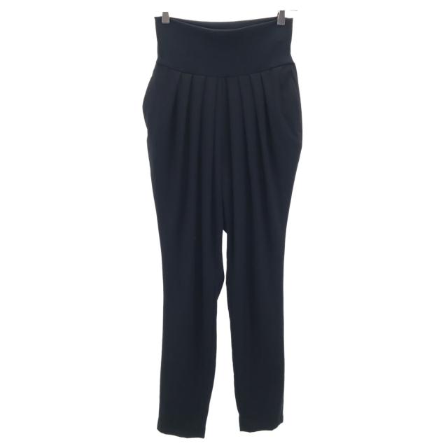 LIMI feu リミフゥ 日本製 ジョッパーズ パンツ S ブラック レディース