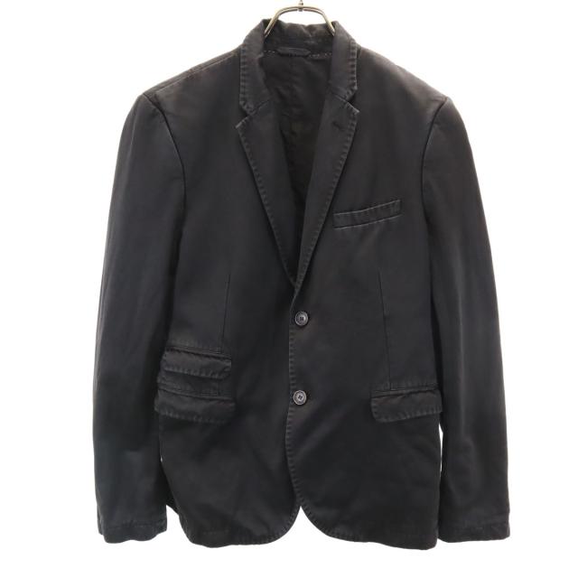 NEIL BARRETT ニールバレット イタリア製 ハンドステッチ テーラードジャケット S ブラック メンズ