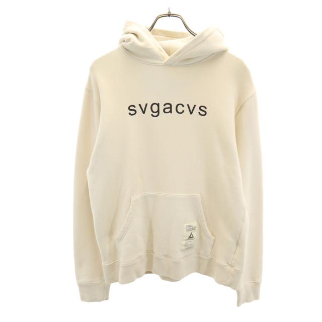 NEIGHBORHOOD ネイバーフッド 日本製 長袖 パーカー M アイボリー SVG ARCHIVES メンズ