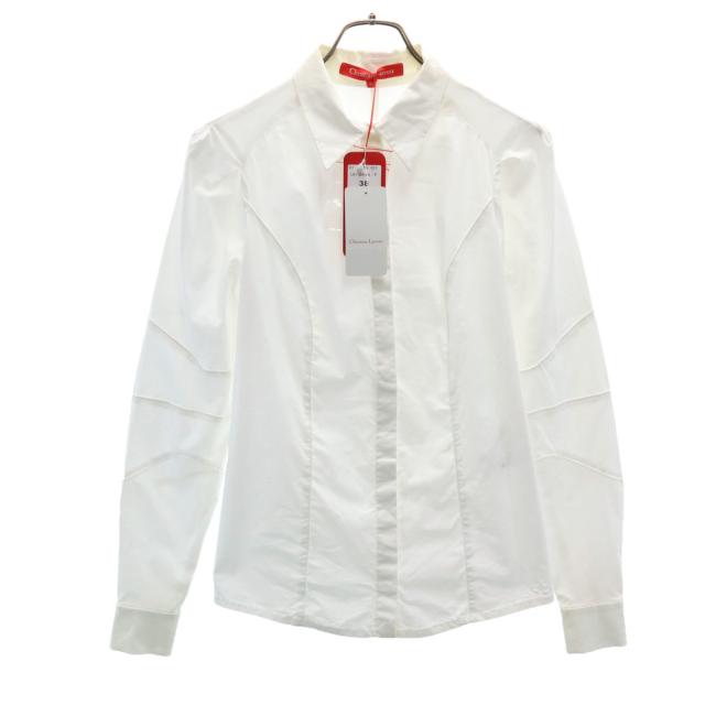Christian Lacroix クリスチャンラクロワ 未使用 長袖 シャツ 38 白 タグ付き レディース
