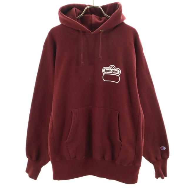 Champion チャンピオン 90s オールド USA製 刺繍タグ 企業モノ リバースウィーブ スウェットパーカー L REVERSE WEAVE CERGRO メンズ