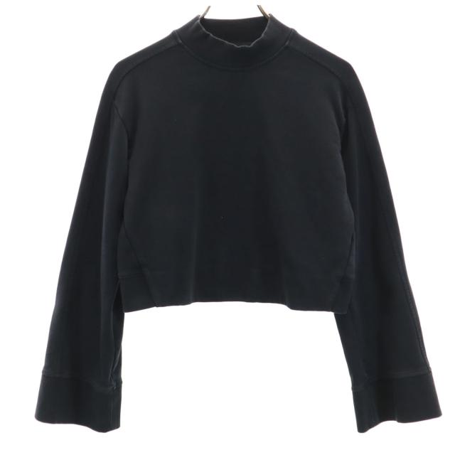 Y-3 ワイスリー バックプリント 長袖 プリント スウェット S ブラック adidas×Yohji Yamamoto レディース