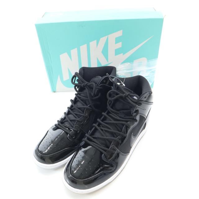NIKE SB ナイキエスビー ダンクハイ スペースジャム スニーカー 27.5 ブラック BQ6826-002 箱・別紐付き メンズ