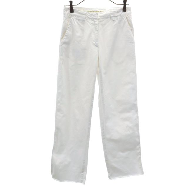 MARTIN MARGIELA マルタンマルジェラ イタリア製 ストレートパンツ 38 ホワイト レディース