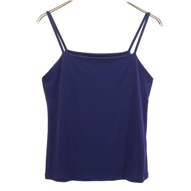 ISSEY MIYAKE FETE イッセイミヤケ フェット 日本製 キャミソール 3 ネイビー レディース