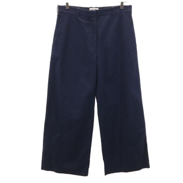 KENZO ケンゾー ヘリンボーン ワーク ワイドパンツ 40 ネイビー メンズ