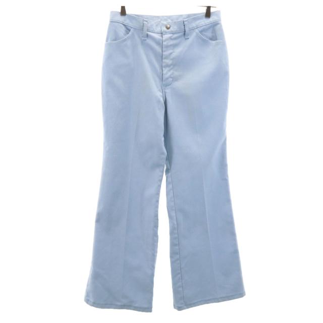 Levi’s リーバイス 70s ヴィンテージ 42タロン ブーツカットパンツ 14 水色 レディース
