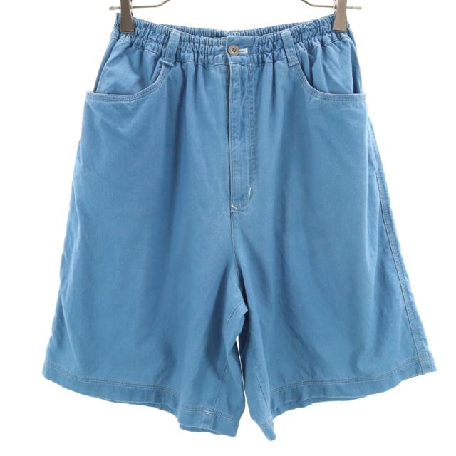 HAI SPORTING GEAR ハイスポーティングギア 90s オールド シャンブレー ショートパンツ M ブルー イッセイミヤケ レディース
