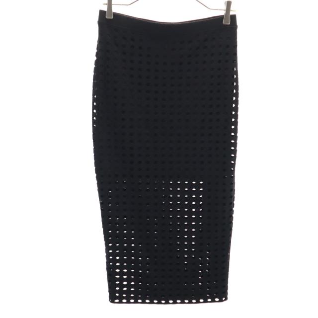 Alexander Wang アレキサンダーワン 膝丈スカート S ブラック レディース