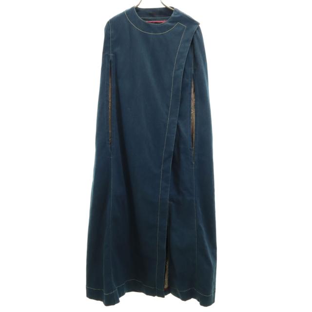 Levi’s RED リーバイスレッド 80s ヴィンテージ ロング デニム ポンチョ XS ブルー系 レディース