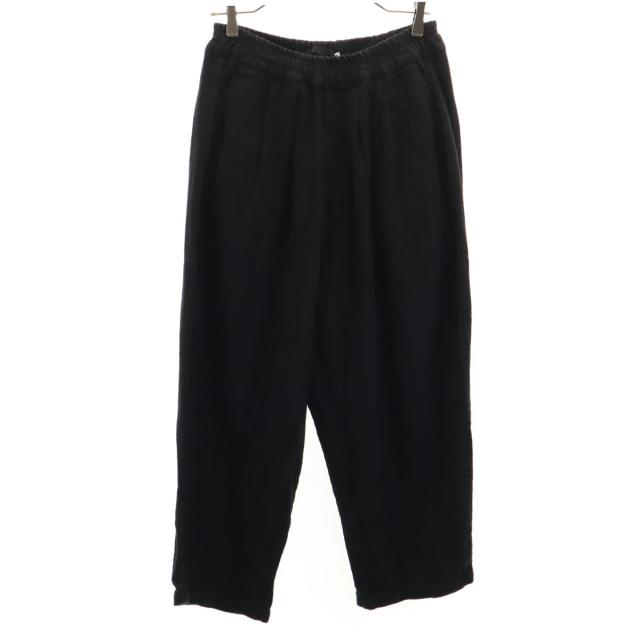 GOLD ゴールド 日本製 リネン パンツ M 黒 東洋エンタープライズ メンズ