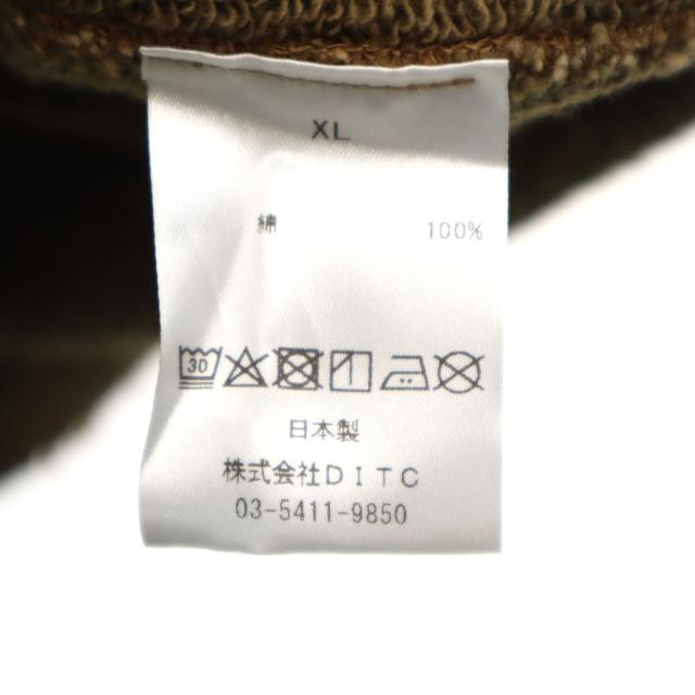 BOWWOW バウワウ 日本製 ノースリーブ 日焼け加工 スウェット XL