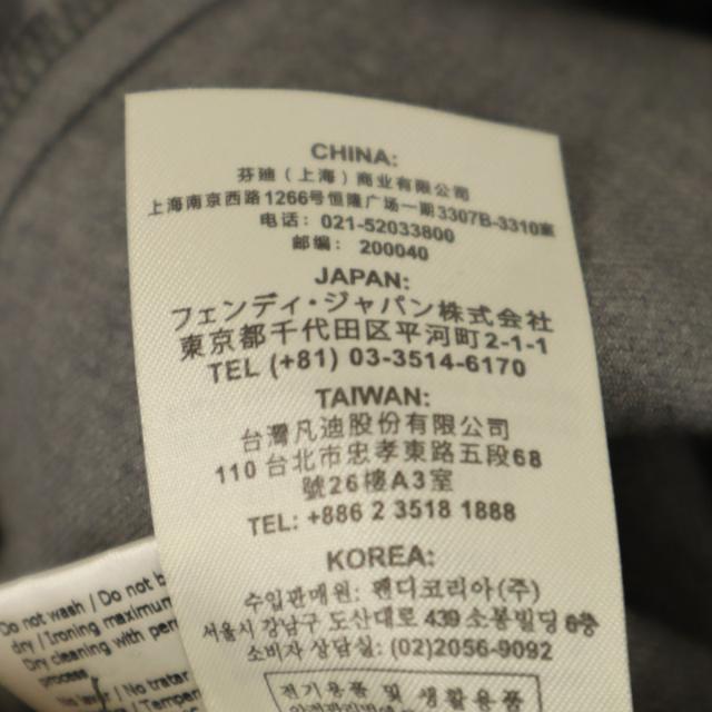 FENDI フェンディ イタリア製 ギンガムチェック パンタロン パンツ 40