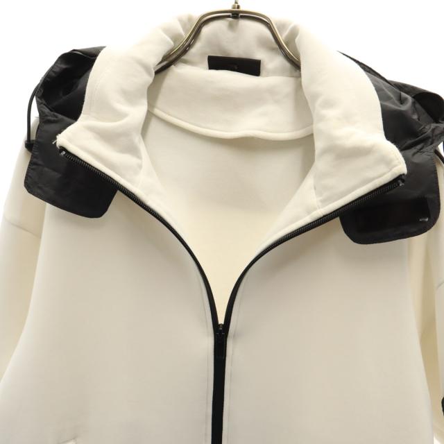 Emporio Armani エンポリオアルマーニ 長袖 パーカー XS ホワイト系