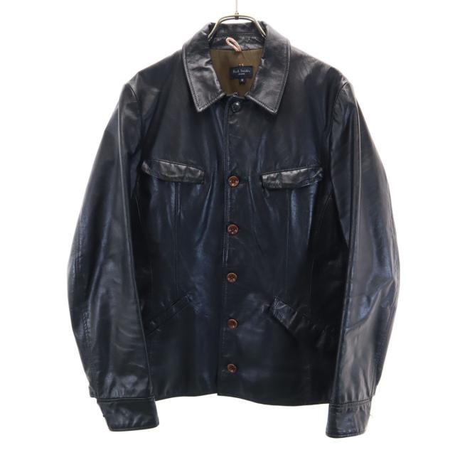 Paul Smith JEANS ポールスミスジーンズ レザージャケット M 黒 メンズ