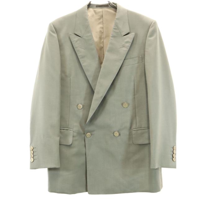 Burberrys バーバリーズ 90s オールド ダブル テーラードジャケット A4 グレー系 メンズ
