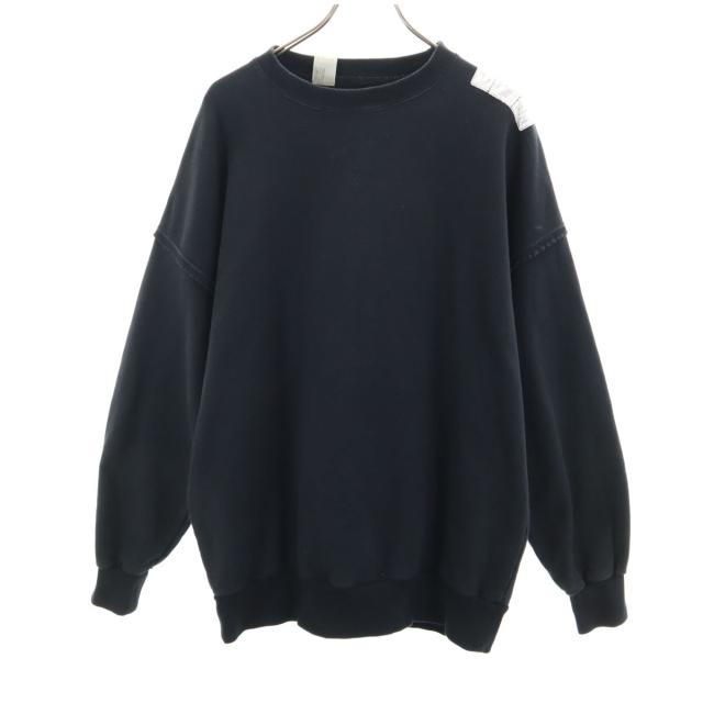 N.HOOLYWOOD エヌハリウッド 長袖 スウェット 40 ブラック トレーナー メンズ