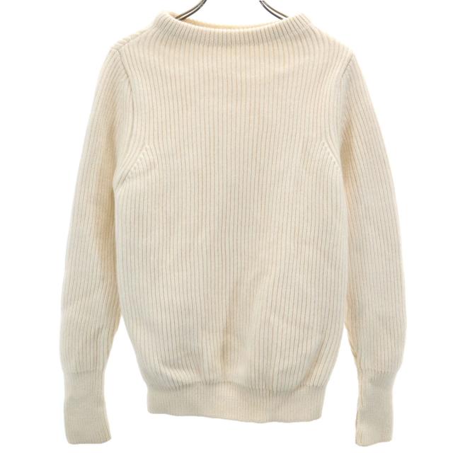 ANDERSEN-ANDERSEN アンデルセンアンデルセン イタリア製 ウール 長袖 ボトルネック ニット XXS ホワイト系 セーター メンズ