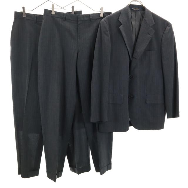 Brooks Brothers ブルックスブラザーズ ストライプ柄 スーツ 上下セットアップ グレー メンズ