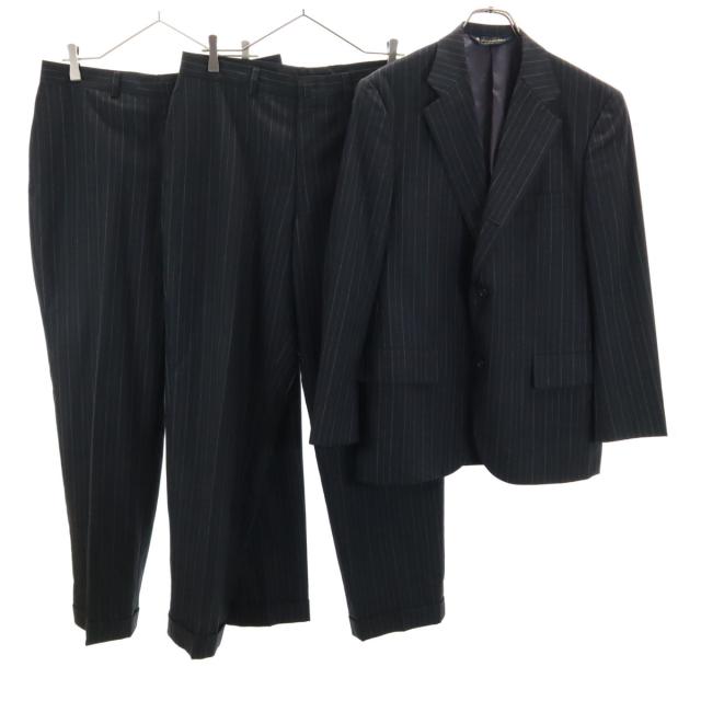 Brooks Brothers ブルックスブラザーズ ストライプ柄 スーツ 上下セットアップ グレー メンズ