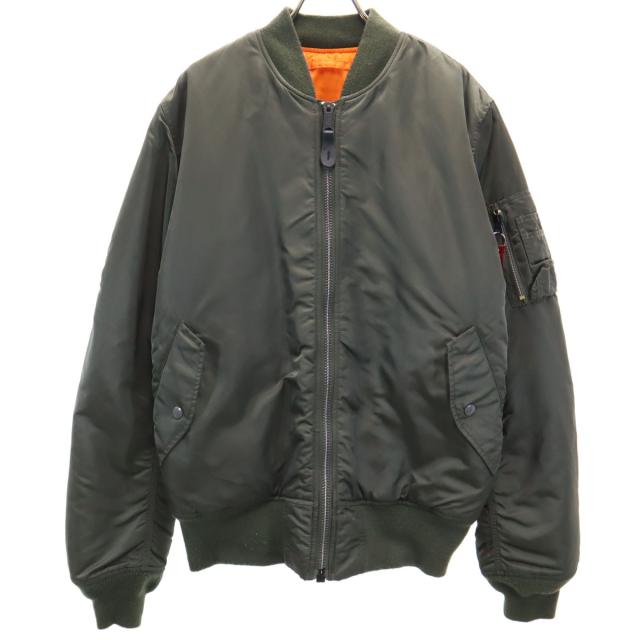 ALPHA INDUSTRIES INC アルファインダストリーズ フライトジャケット XL カーキ メンズ