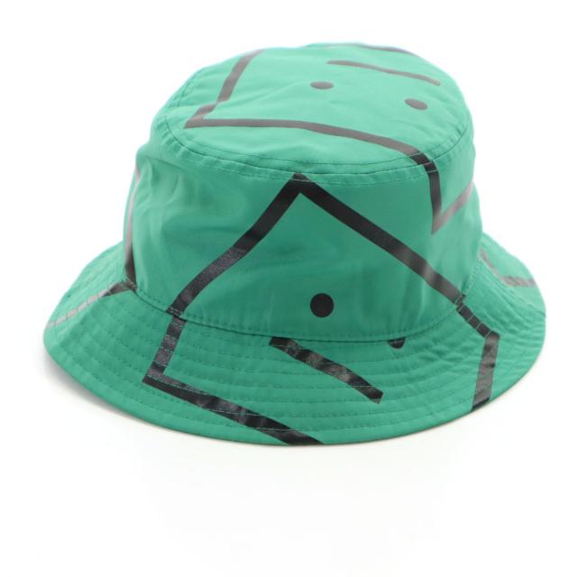ACNE STUDIOS アクネストゥディオズ フェイスロゴ バケット ハット 59 緑 帽子 FA-UX-HATS000039 メンズ