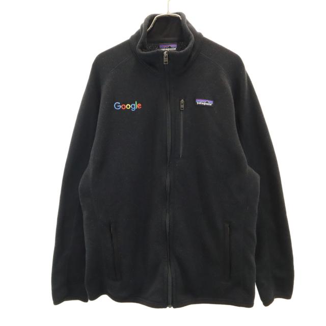 patagonia パタゴニア Google グーグル コラボ ジップジャケット L ブラック 裏ボア アウトドア メンズ