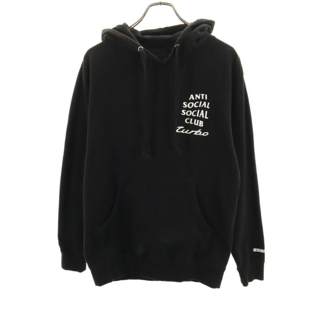 ANTI SOCIAL SOCIAL CLUB アンチソーシャルソーシャルクラブ ネイバーフッド NEIGHBORHOOD コラボ USA製 長袖 スウェットパーカー メンズ