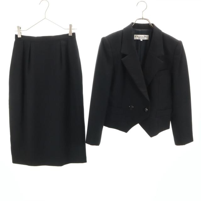 Christian Dior PRET-A-PORTER クリスチャンディオール プレタポルテ 90s オールド スカートスーツ セットアップ レディース